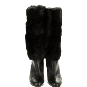 Gucci | Shoes | Gucci Bamboo Tassel Black Suede Boots | Poshmark